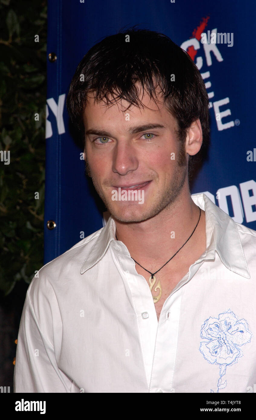 LOS ANGELES, CA. February 29, 2004: Actor DAVID DE LAUTOUR at party at ...