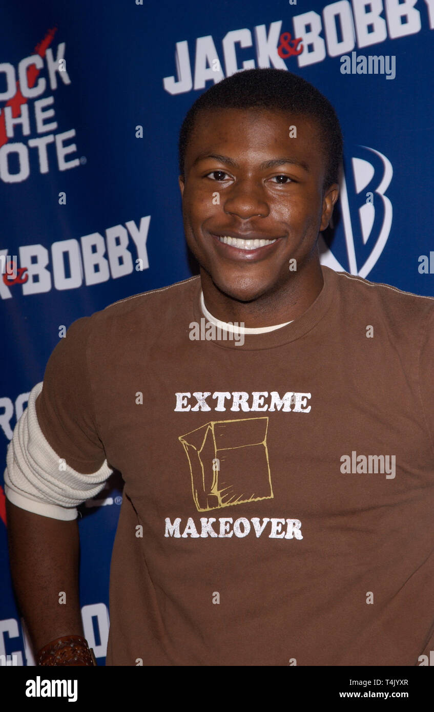 LOS ANGELES, CA. February 29, 2004: Actor EDWIN HODGE at party at ...