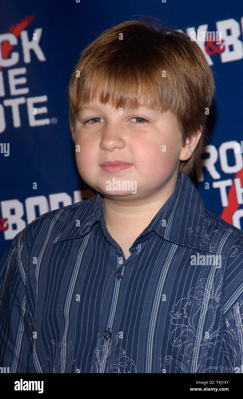 LOS ANGELES, CA. February 29, 2004: Actor ANGUS T. JONES at party at ...