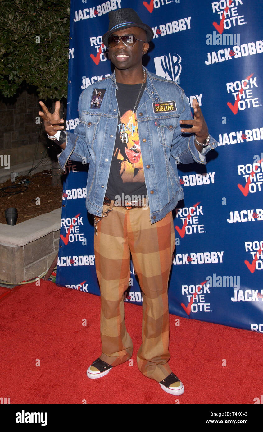 LOS ANGELES, CA. February 29, 2004: Actor SAM SARPONG at party at ...