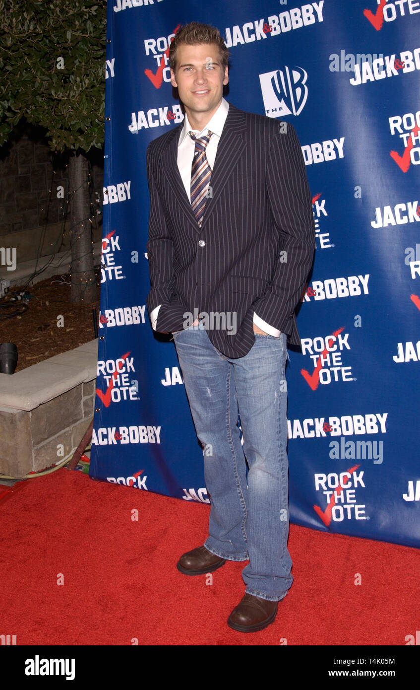 LOS ANGELES, CA. February 29, 2004: Actor NICK ZANO at party at Warner ...