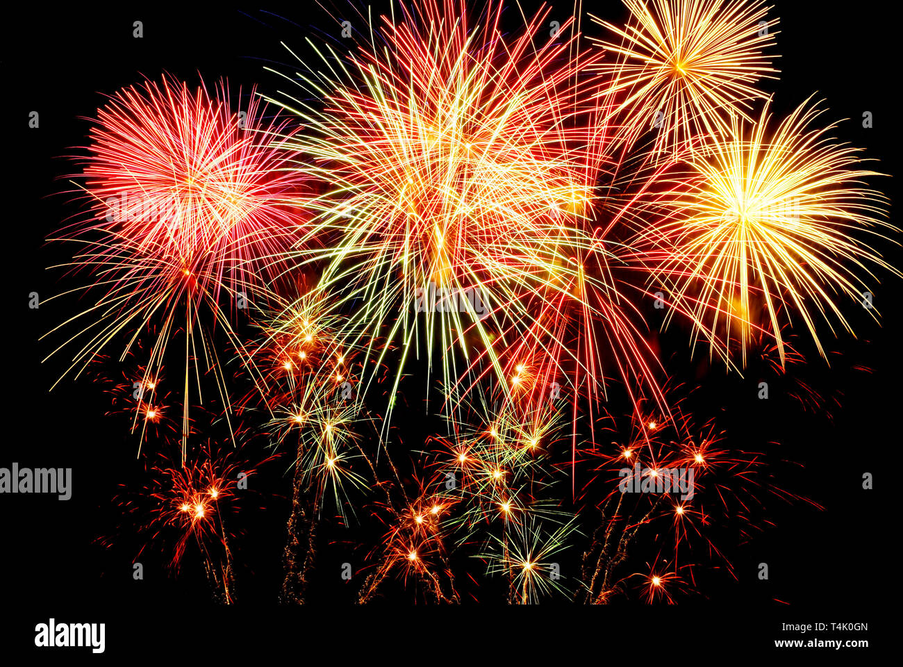 Pyrotechnics fireworks sparks hi-res stock photography and images - Alamy