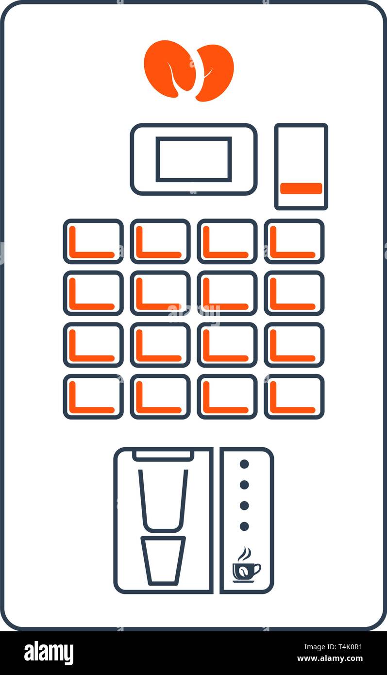 Vending machine selling hot hi-res stock photography and images - Alamy