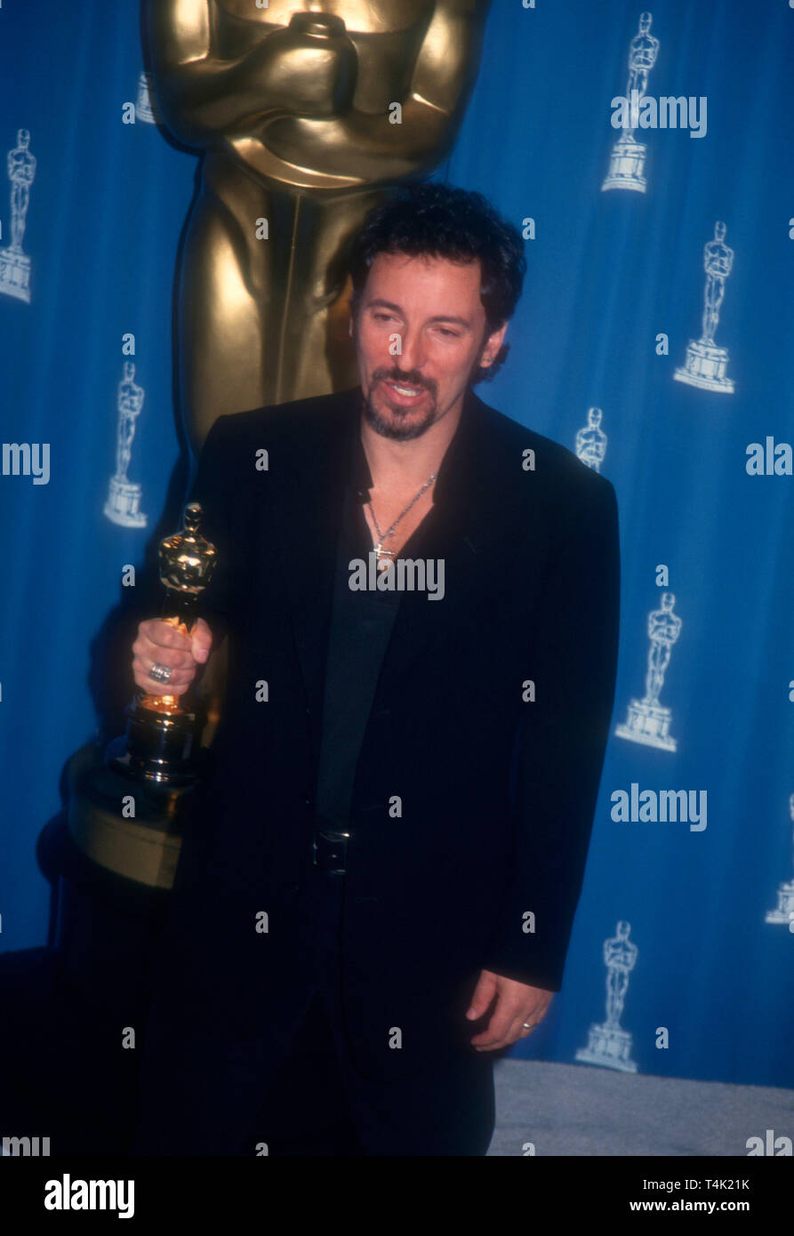 Los Angeles, California, USA 21st March 1994 Singer Bruce Springsteen ...