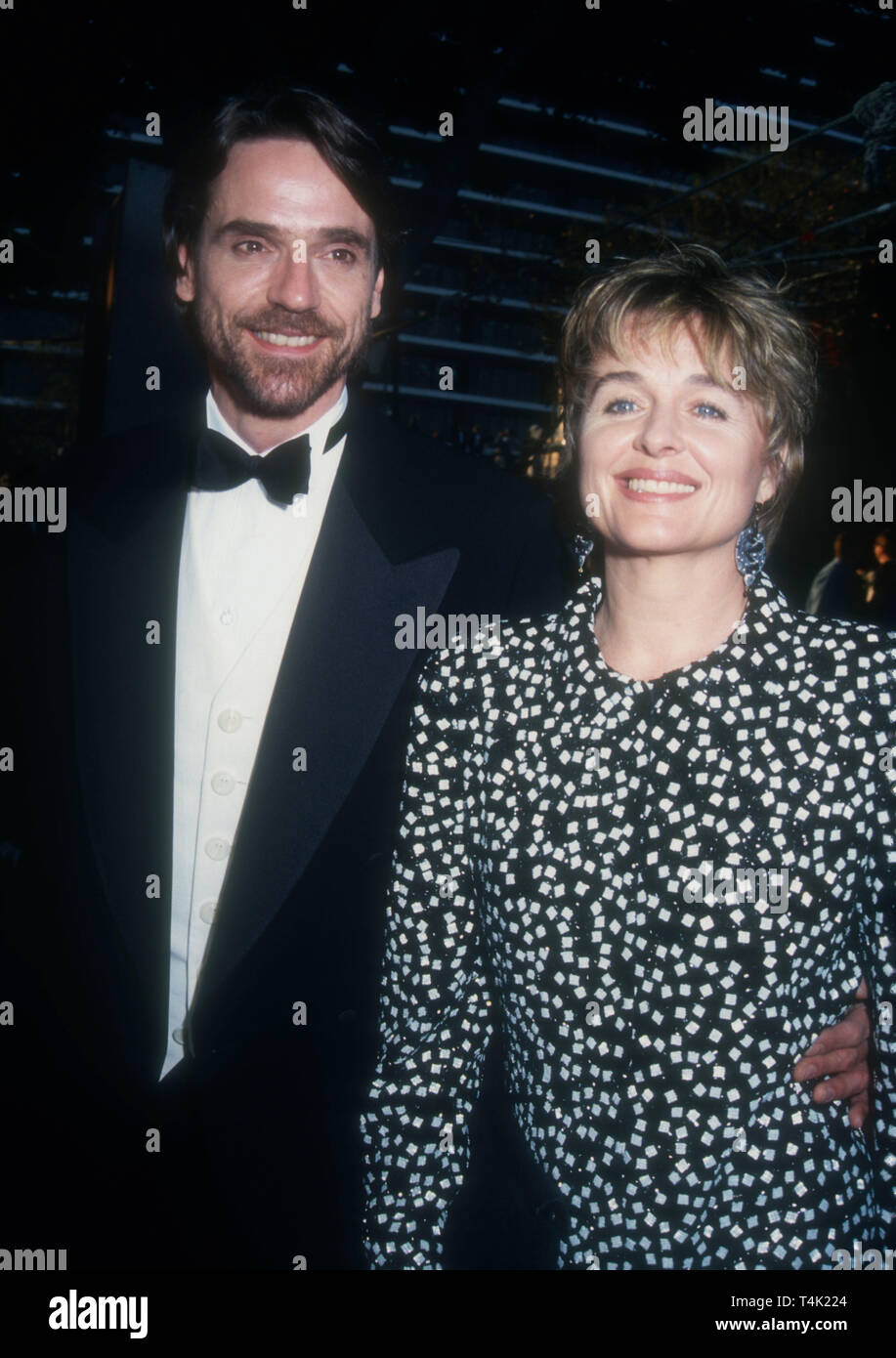 Jeremy irons and wife hi-res stock photography and images - Alamy