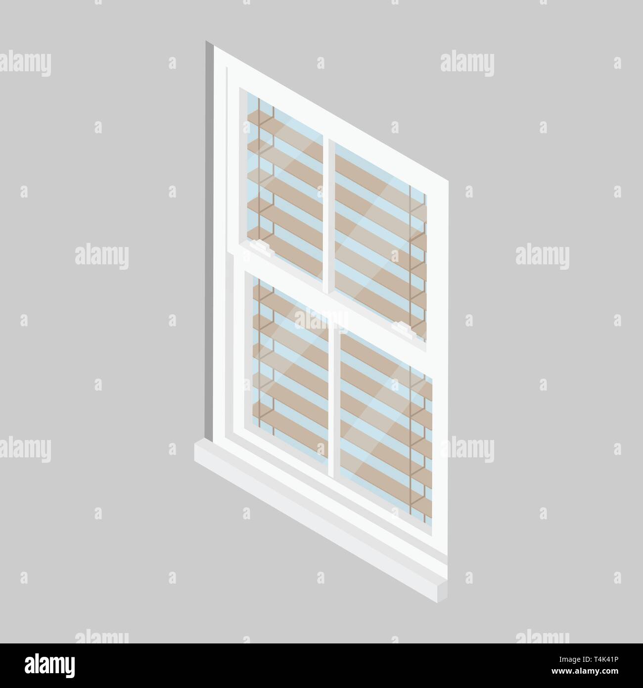 Corner window view Stock Vector Images - Alamy