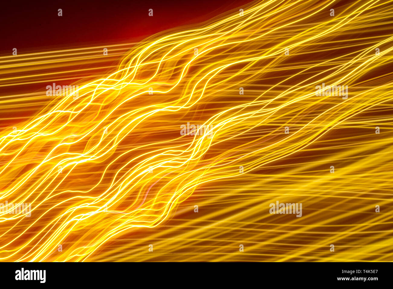 Moving neon lights abstract texture. Long exposure shot Stock Photo - Alamy