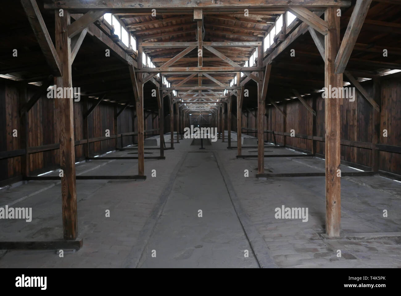 barracks in a Nazi concentration camp Stock Photo - Alamy