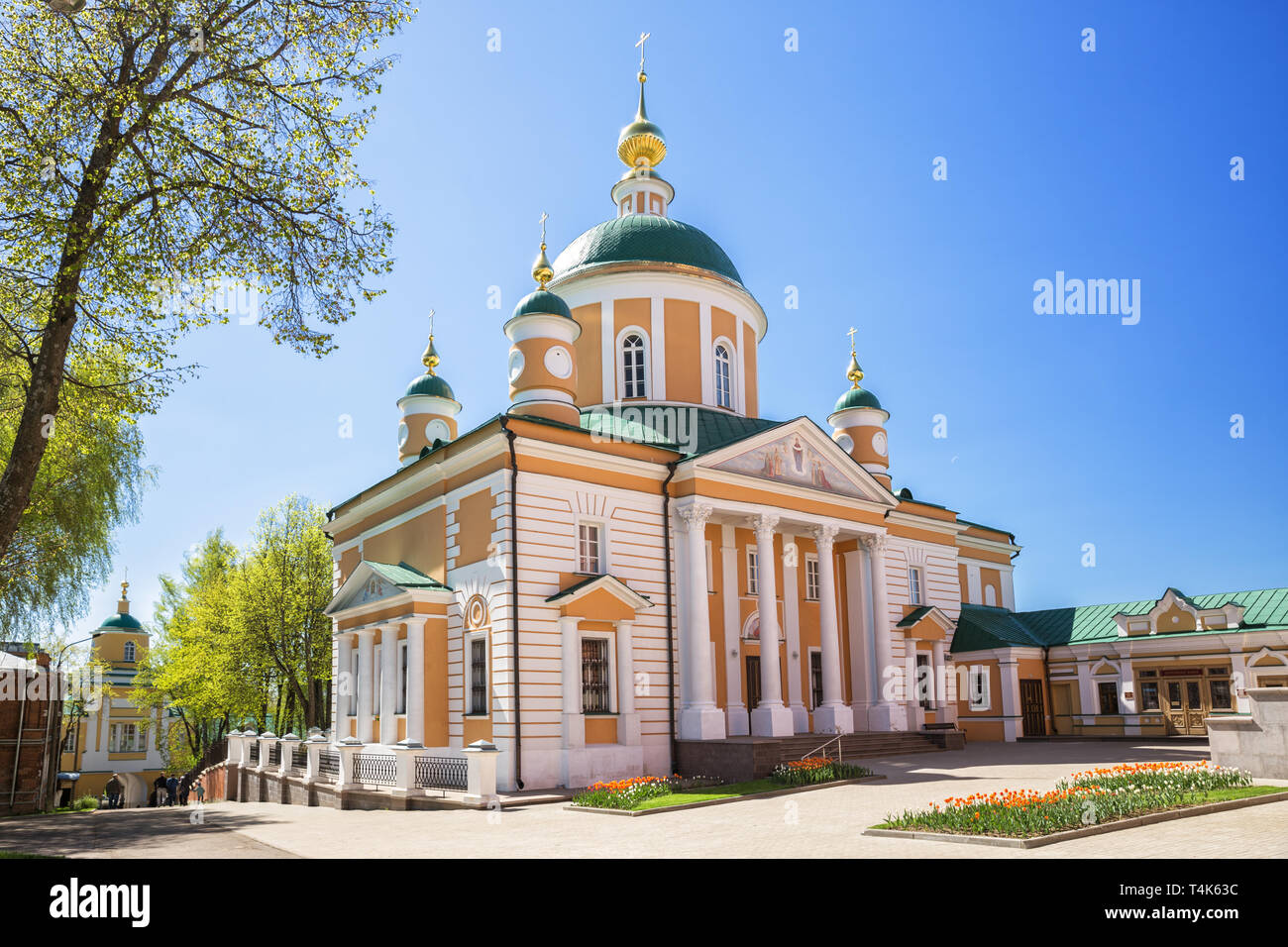 Pokrovsky Intercession Khotkov monastery. Pokrovsky Cathedral, which ...