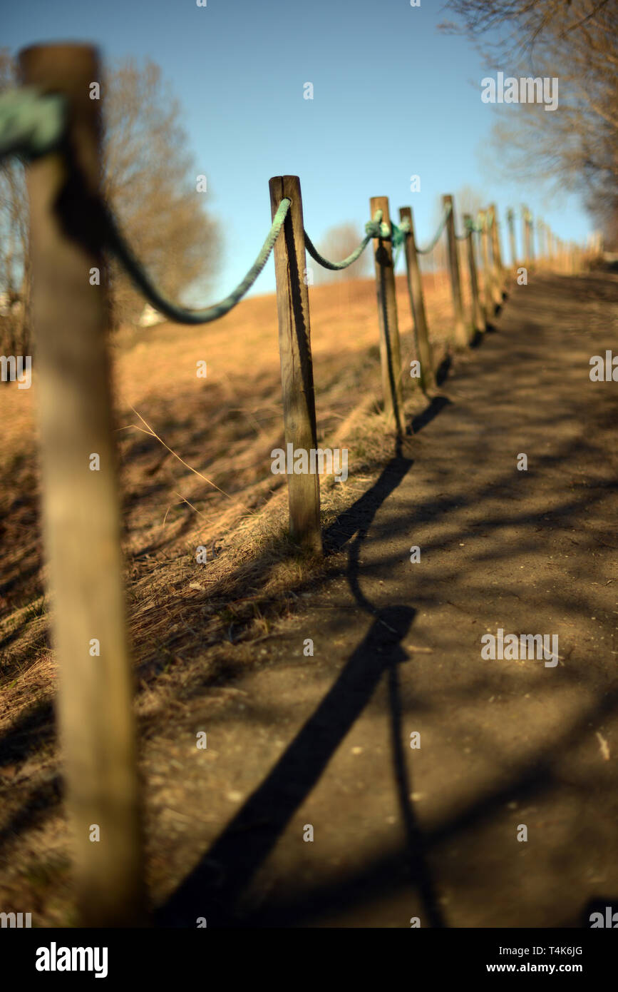 Marked Pathway High Resolution Stock Photography and Images - Alamy