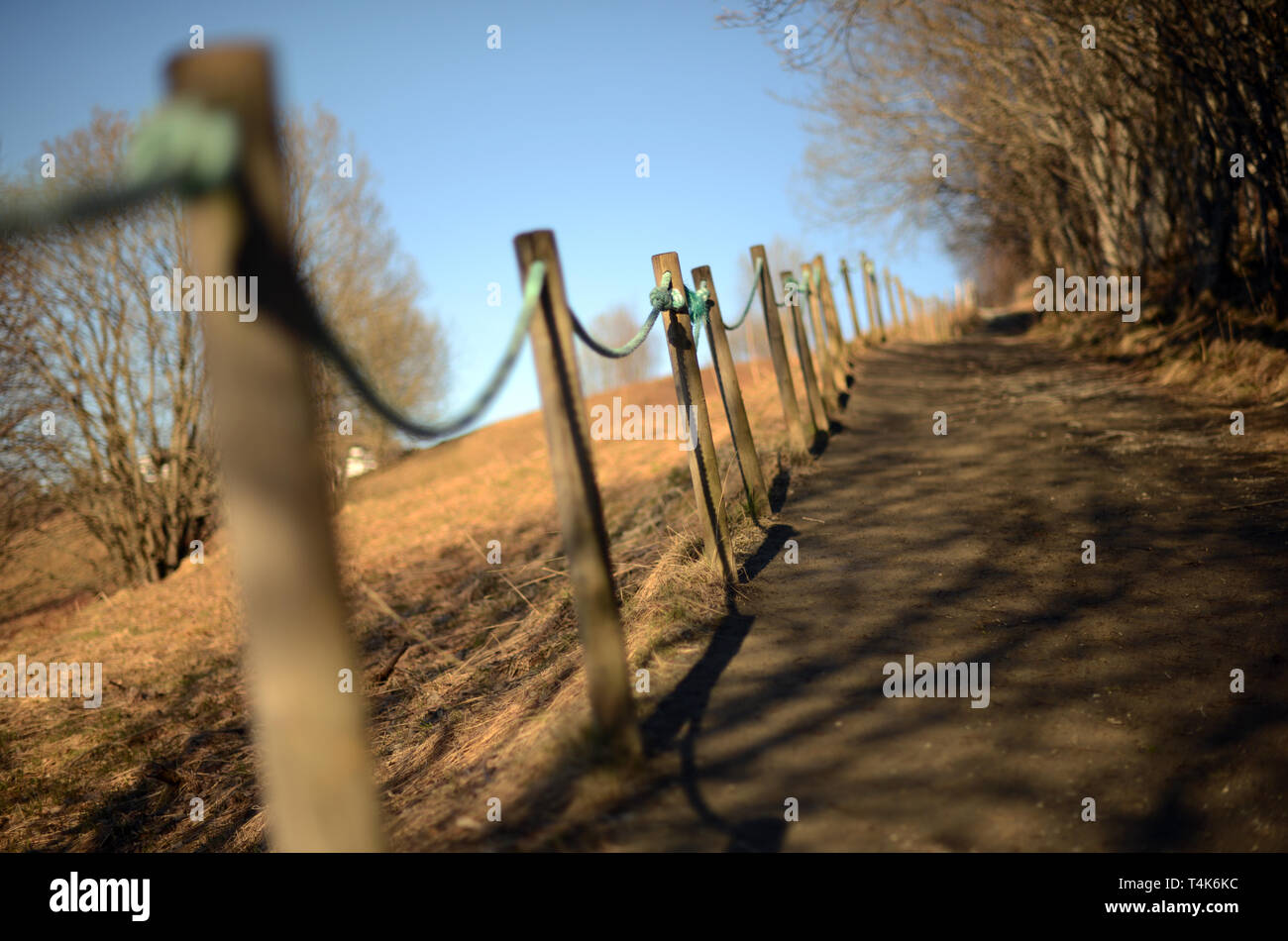 Blue pathway hi-res stock photography and images - Alamy