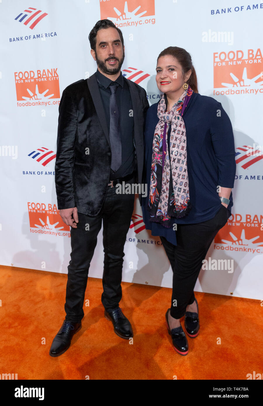 New York, United States. 16th Apr, 2019. Chef Alex Guarnaschelli (R ...