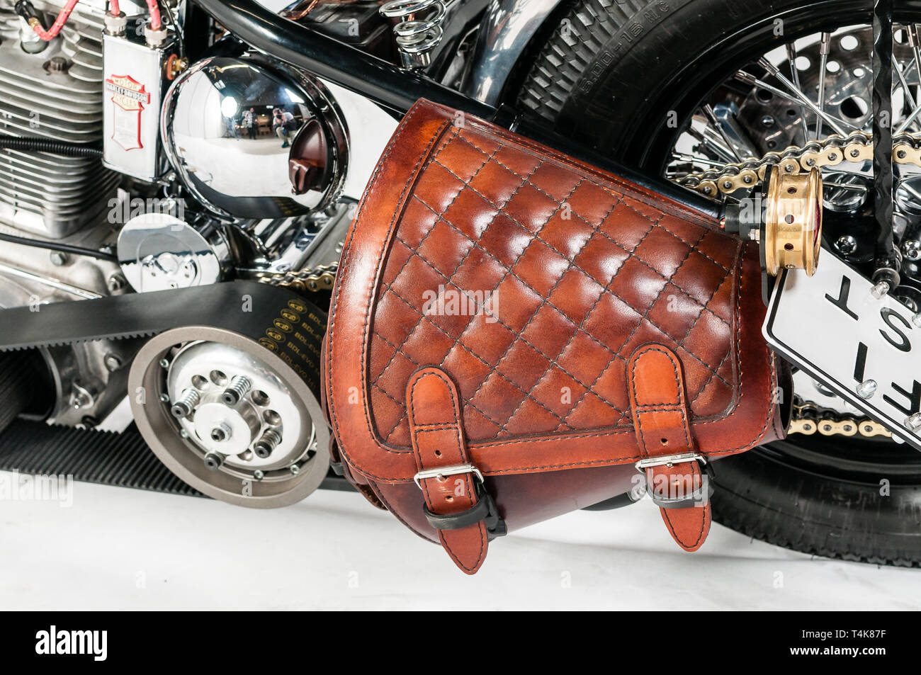 Warsaw, Poland, March 01, 2019: Warsaw Custom Motorcycles Show ...