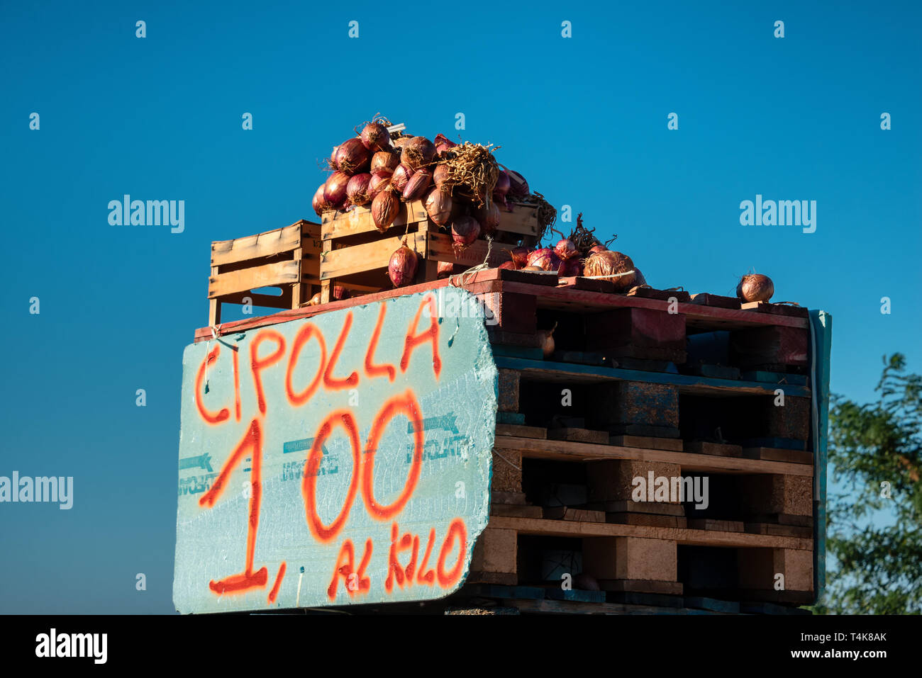 Cipolla rossa tropea hi-res stock photography and images - Alamy