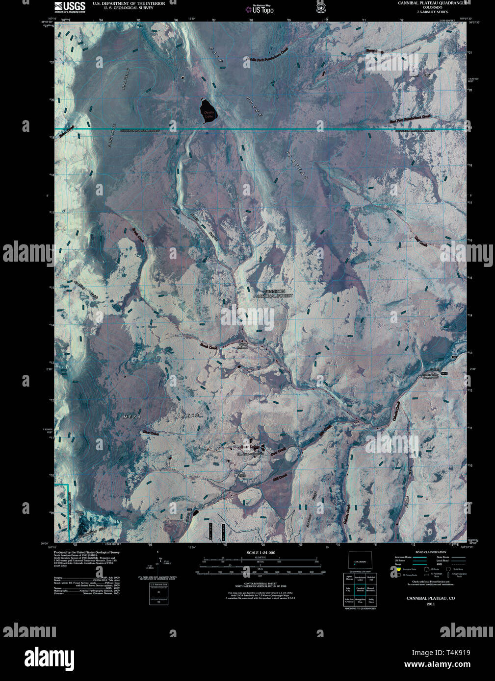 Colorado Plateau Map High Resolution Stock Photography and Images - Alamy