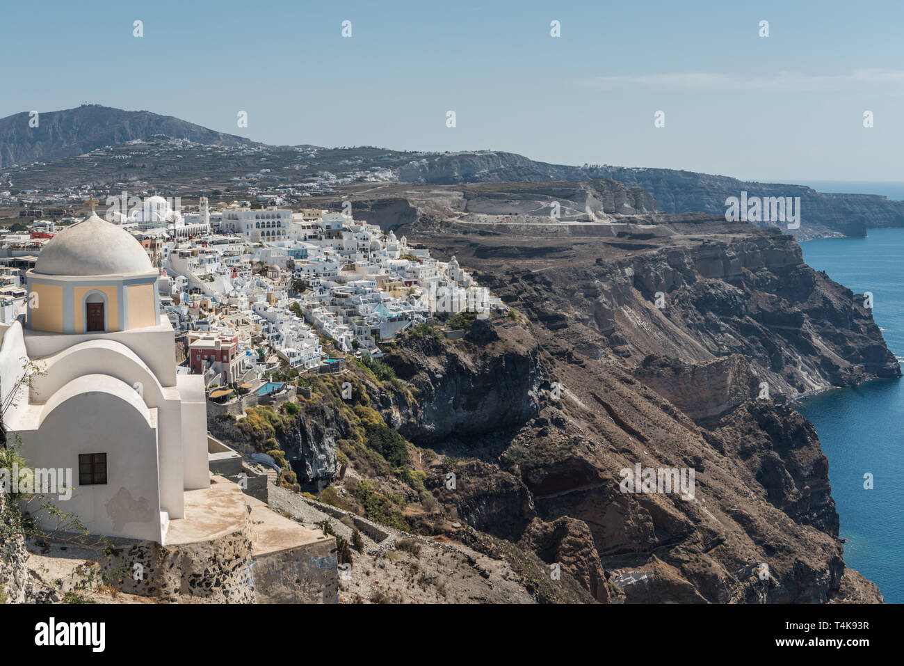 Greece city of fira hi-res stock photography and images - Alamy
