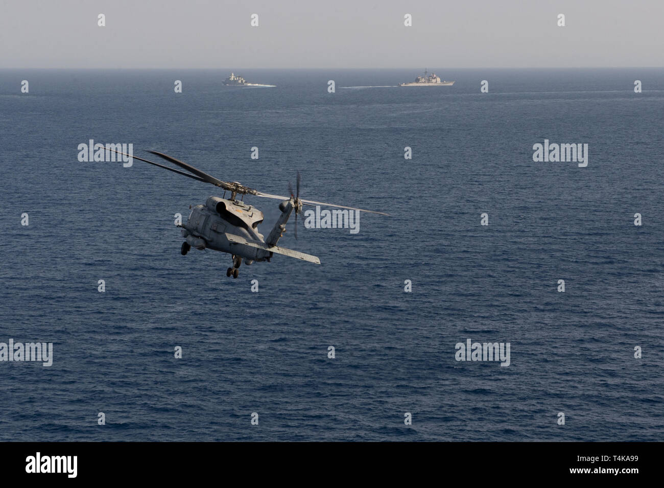 An MH-60R Sea Hawk, assigned to Helicopter Maritime Strike Squadron ...