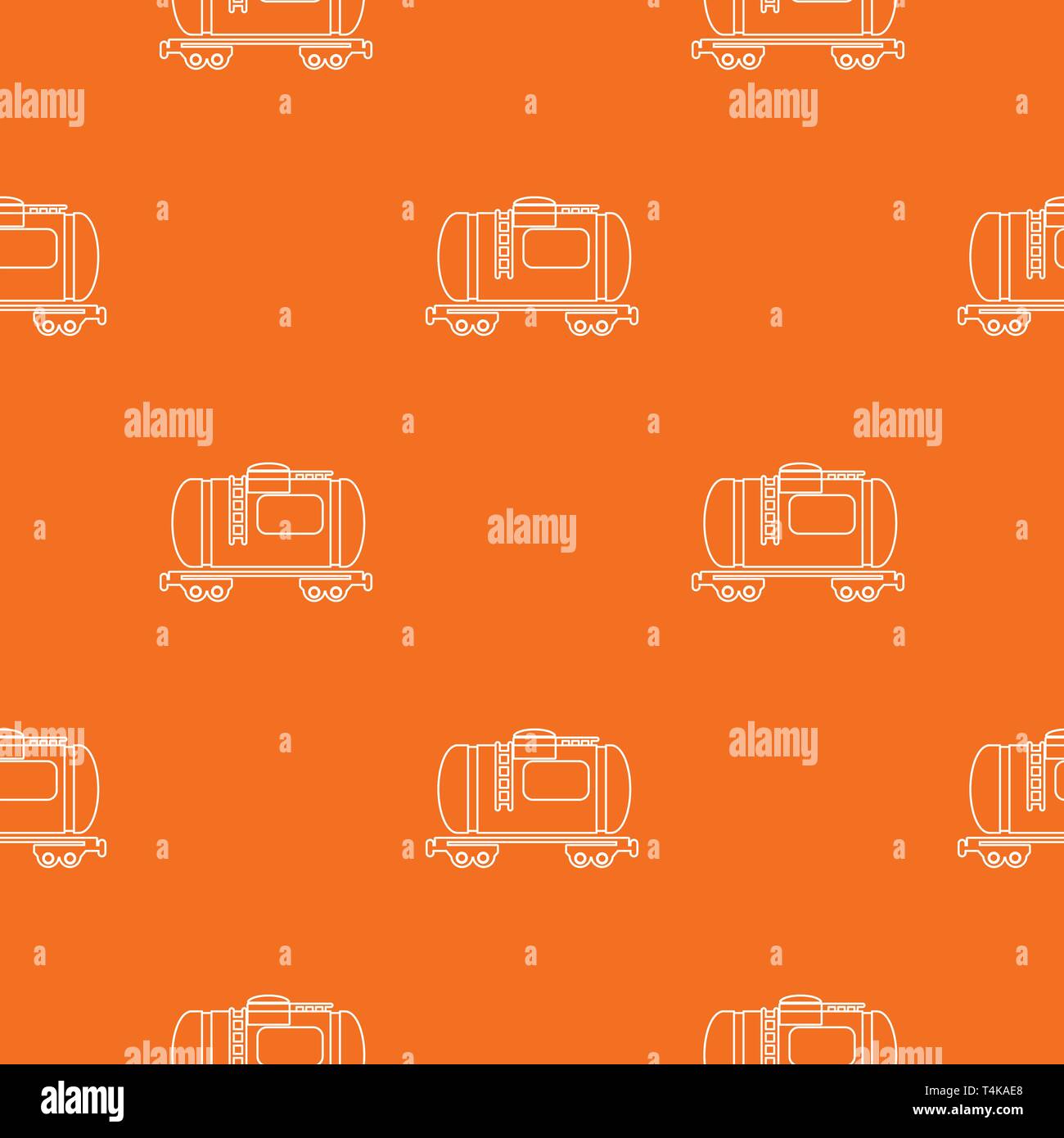 Gasoline railroad tanker pattern vector orange Stock Vector Image & Art ...