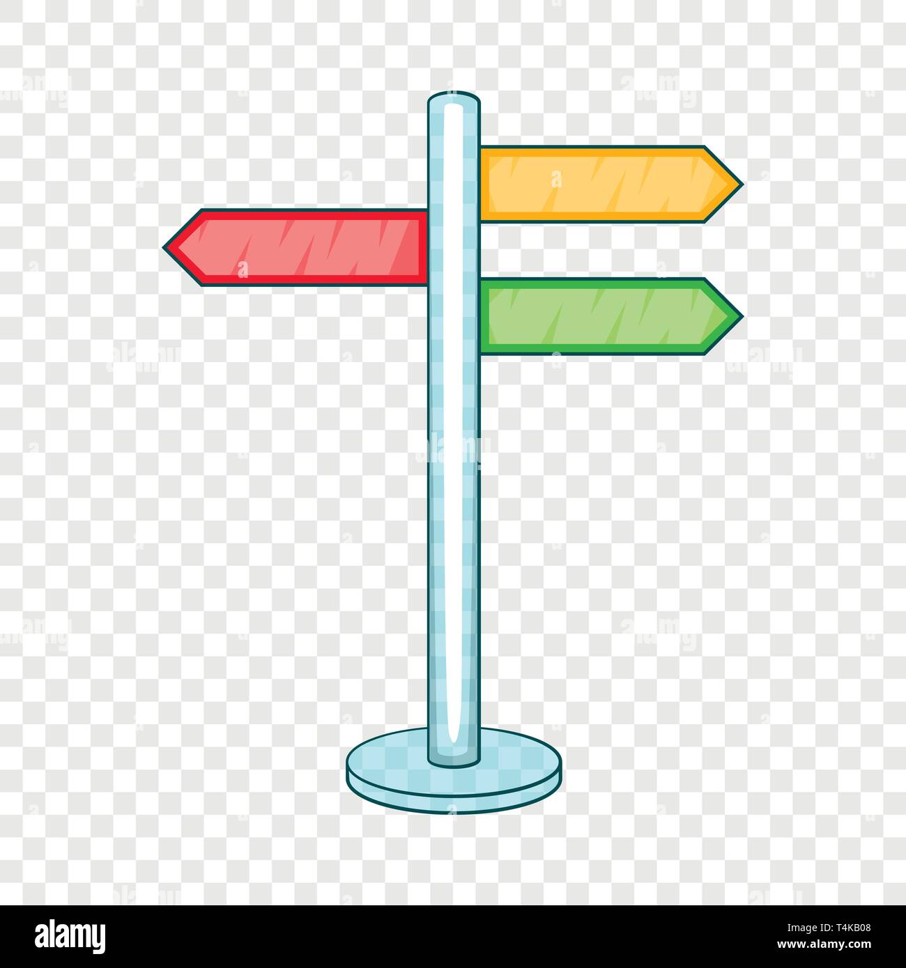 Direction signs icon, cartoon style Stock Vector Image & Art - Alamy