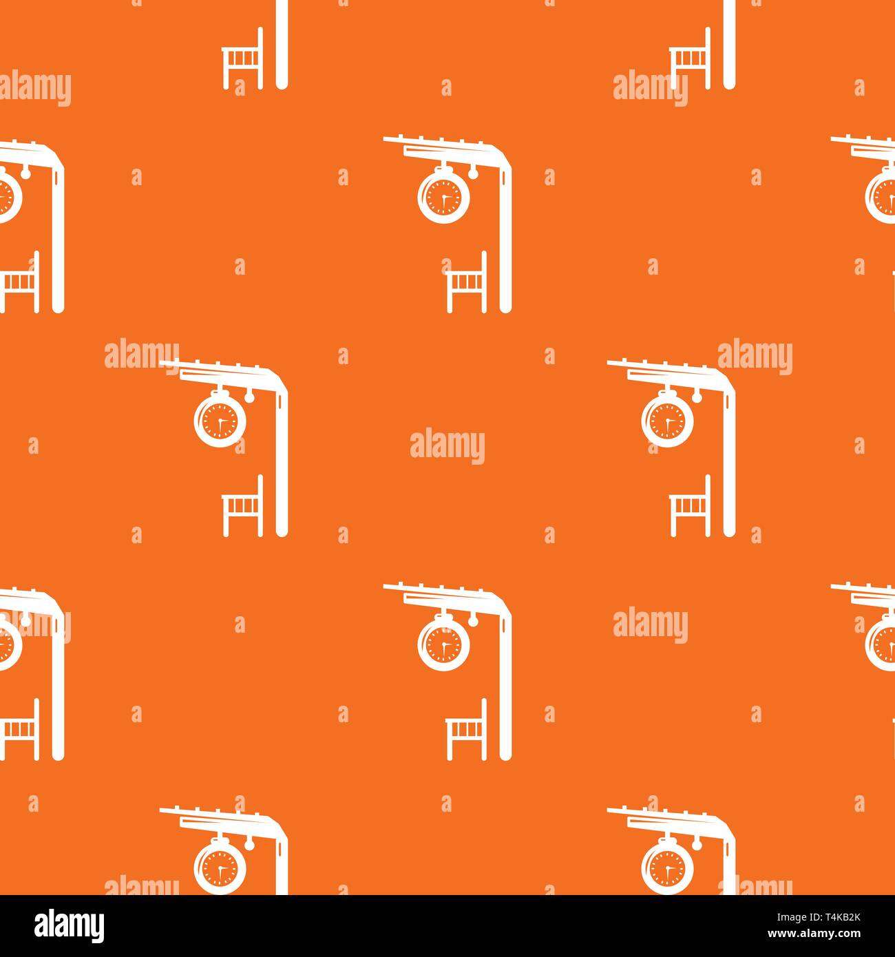 Platform railway pattern vector orange Stock Vector Image & Art - Alamy