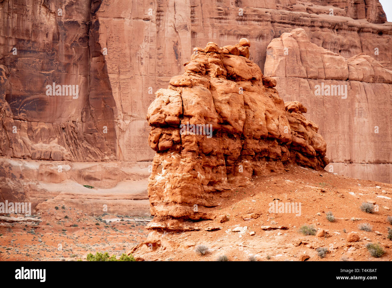 Arches National Park in Utah - famous landmark Stock Photo - Alamy