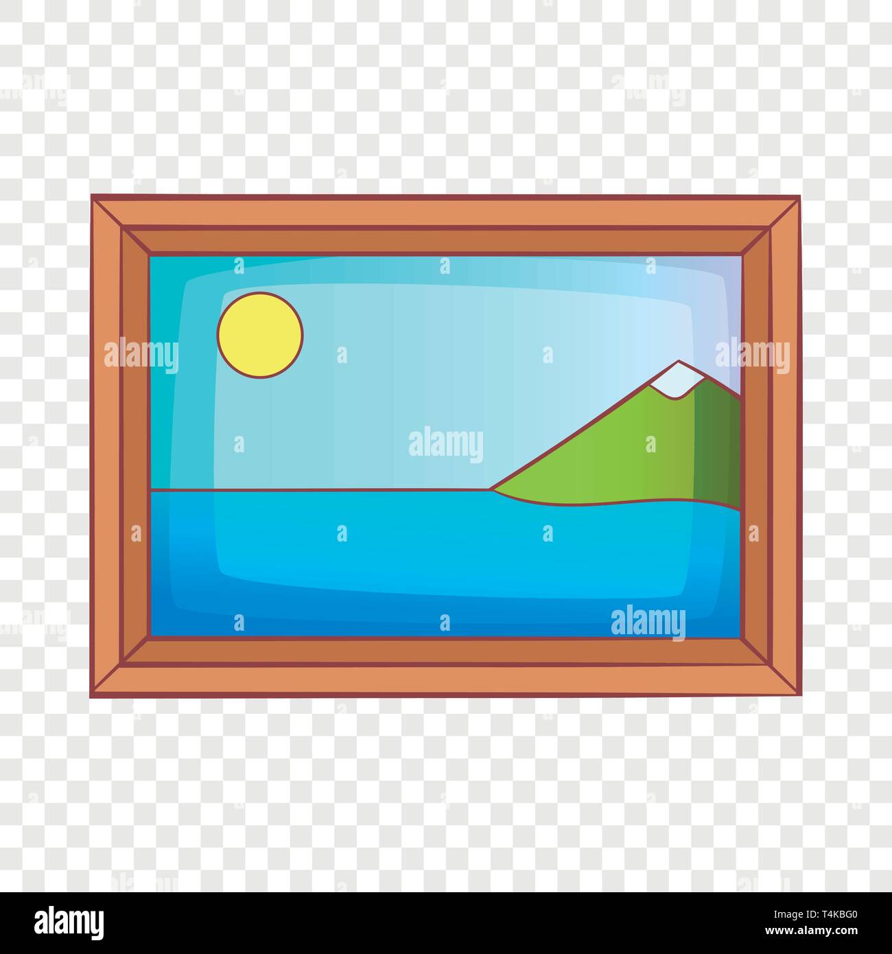 Picture icon, cartoon style Stock Vector Image & Art - Alamy