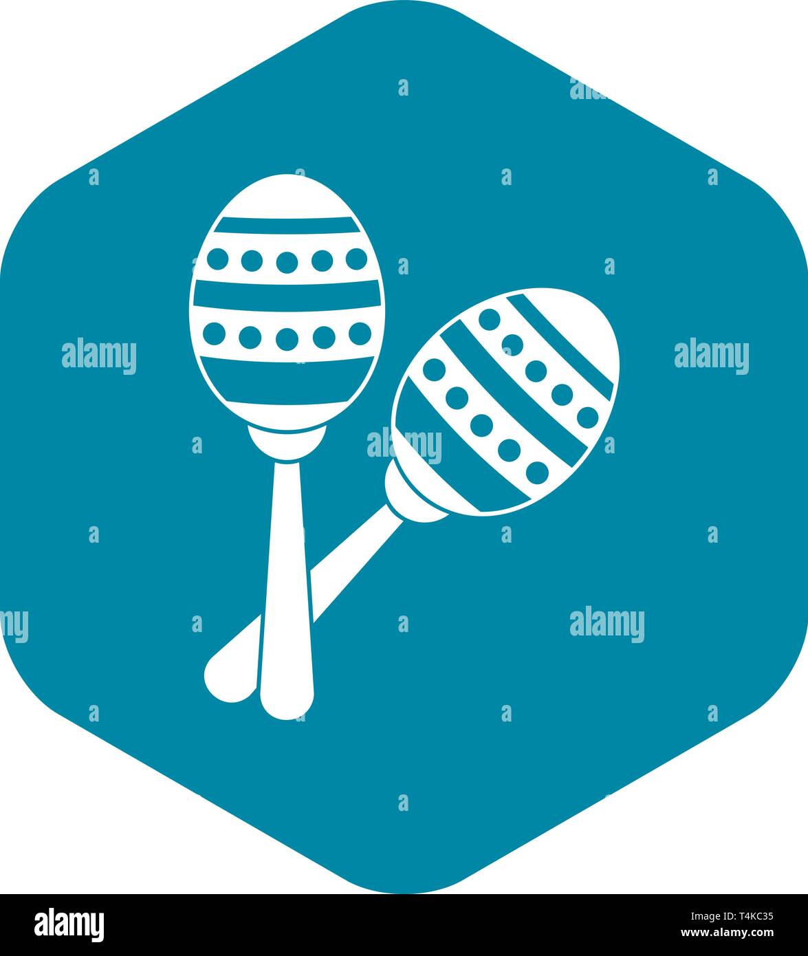 Maracas icon, simple style Stock Vector Image & Art - Alamy