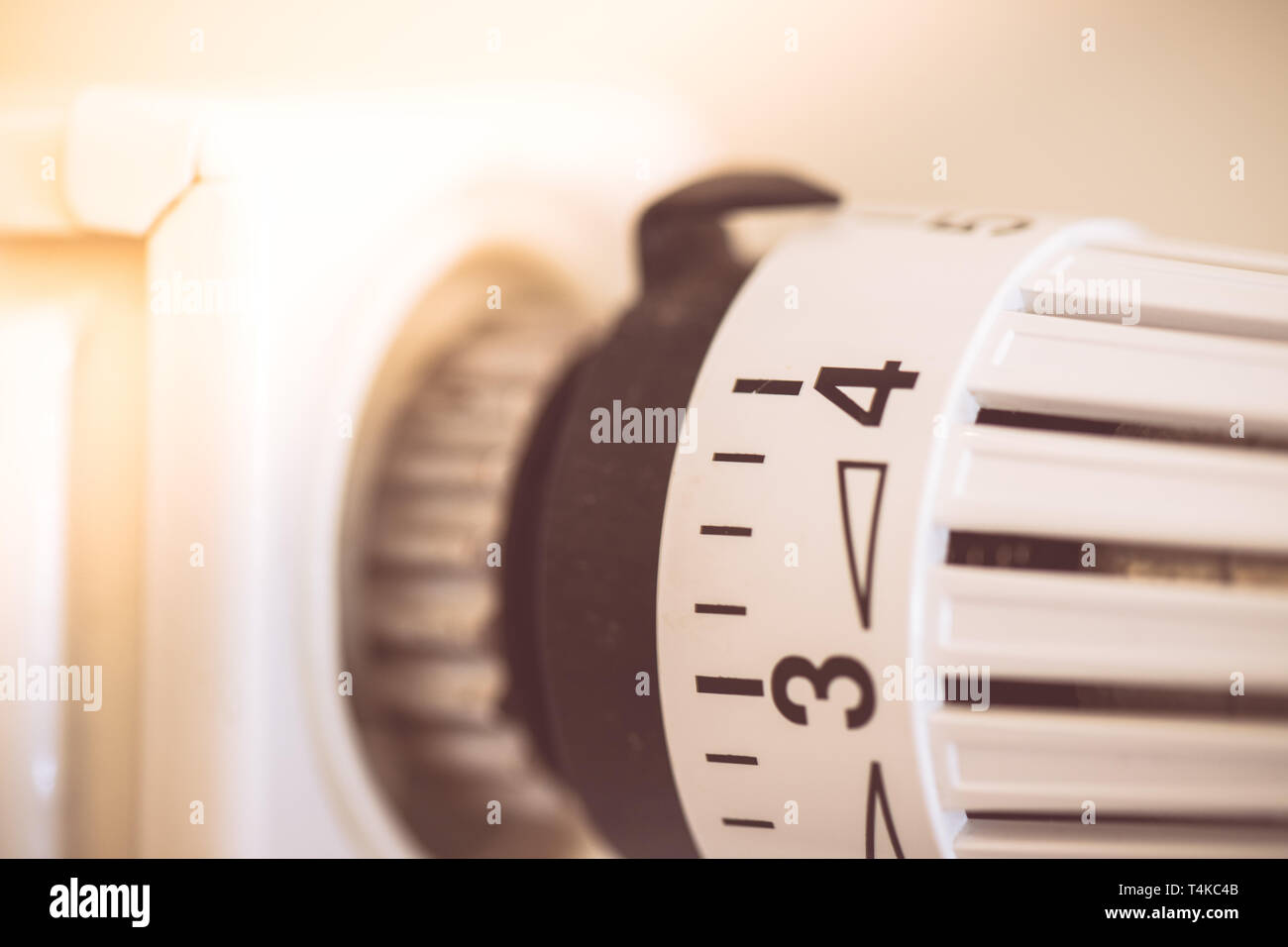 Close up picture of a heat regulator Stock Photo - Alamy