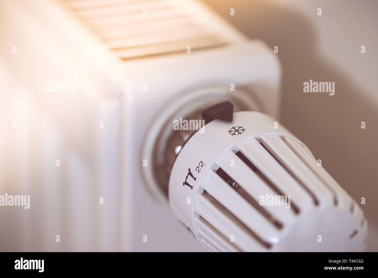 Close up picture of a heat regulator Stock Photo - Alamy