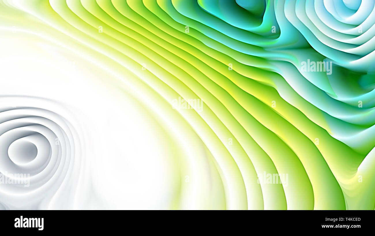 Blue and Green Curvature Ripple Texture Stock Photo - Alamy