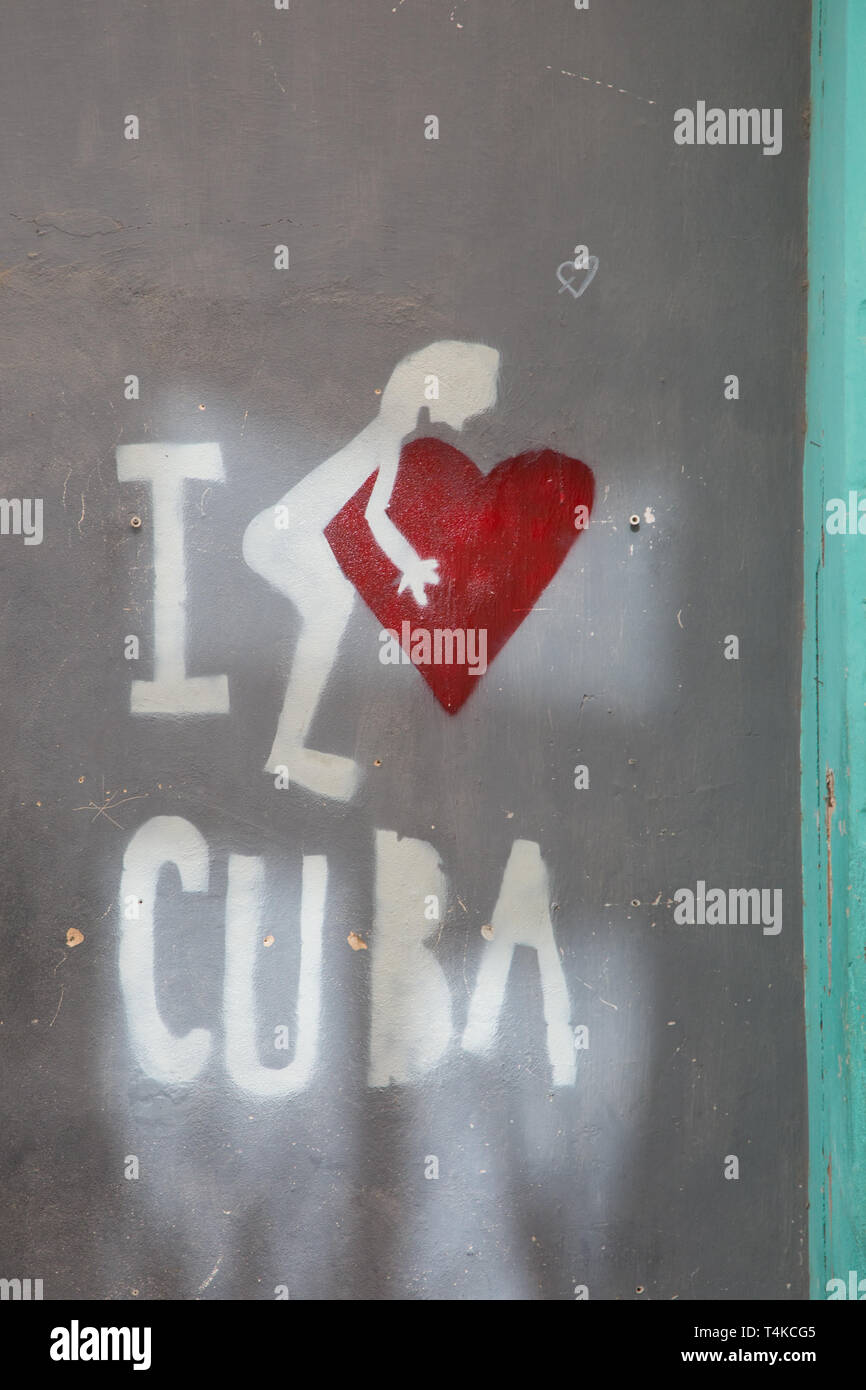 I heart cuba hi-res stock photography and images - Alamy