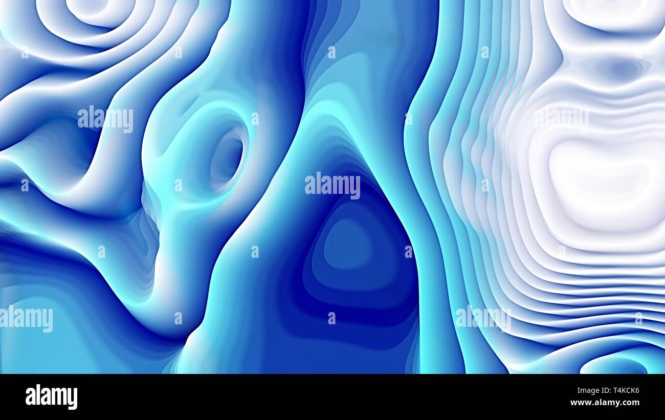 Abstract Blue and White Curvature Ripple Background Image Stock Photo ...
