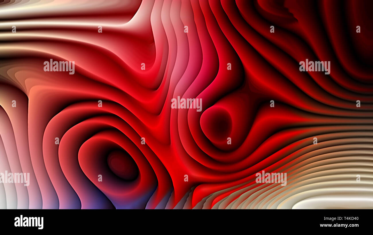Dark Red Curved Lines Ripple Texture Stock Photo - Alamy