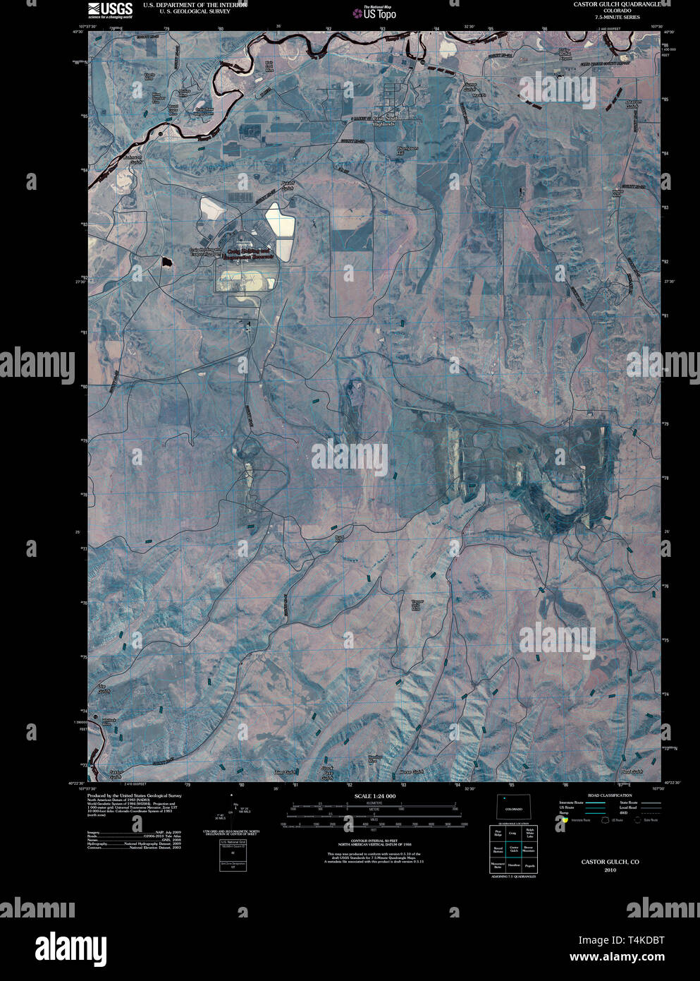 Castor map hi-res stock photography and images - Alamy