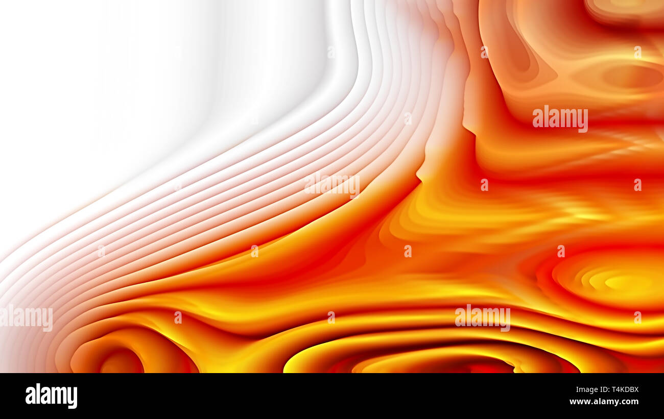 Abstract 3d Orange and White Curved Lines Ripple texture Stock Photo ...