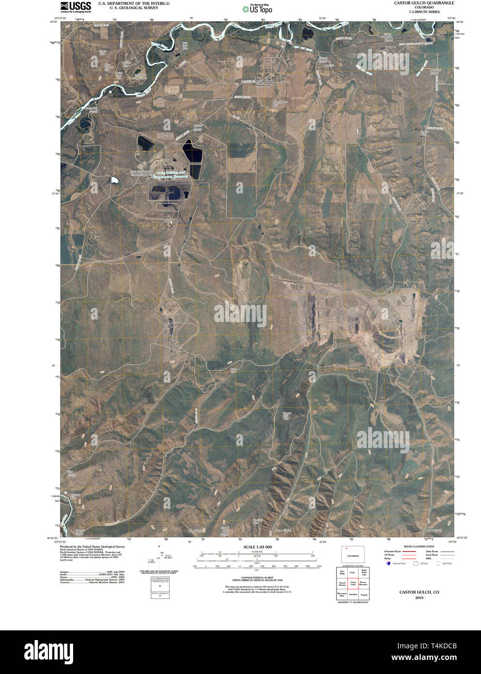 Castor map hi-res stock photography and images - Alamy