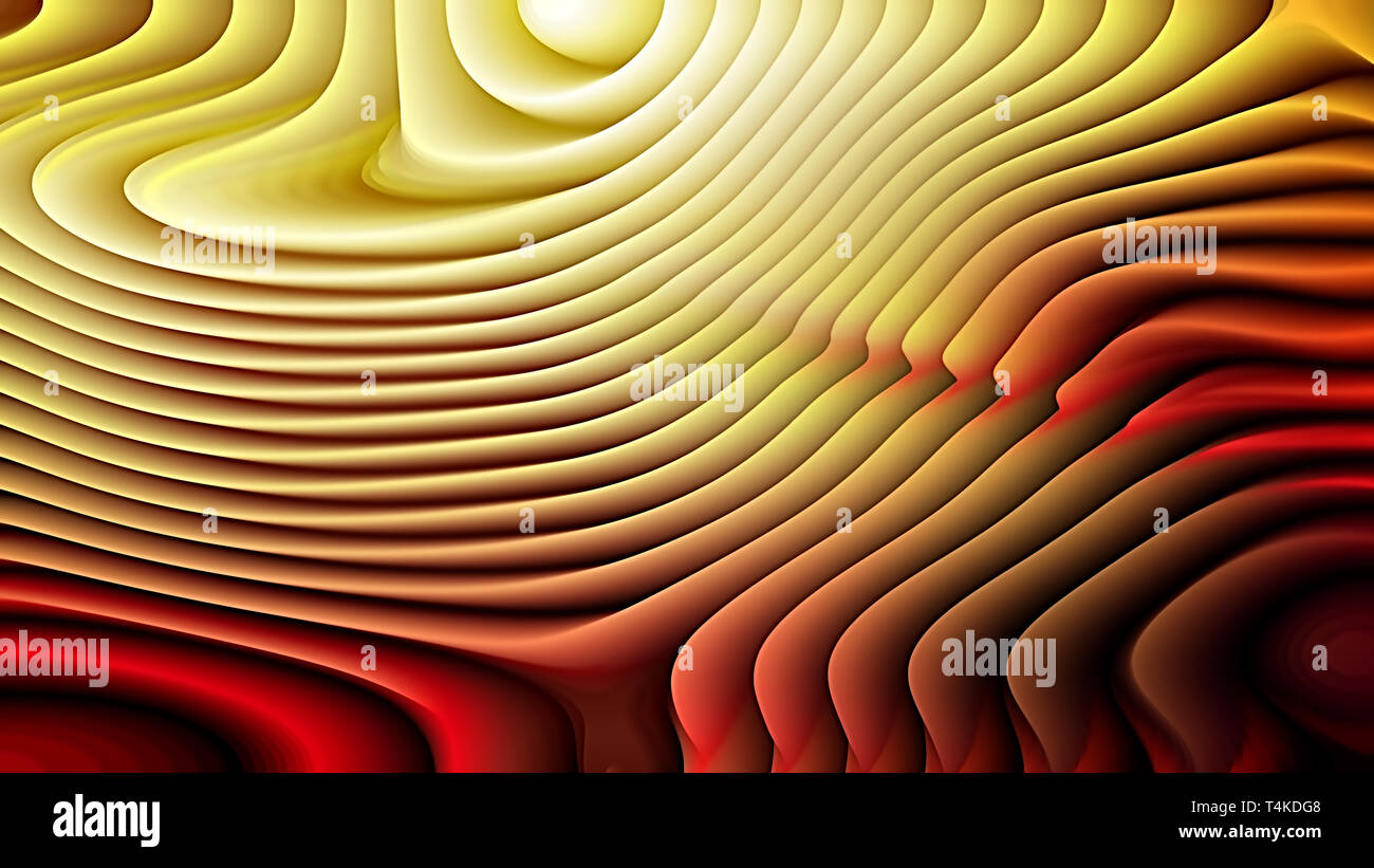 Abstract Red and Gold Curvature Ripple Background Image Stock Photo - Alamy