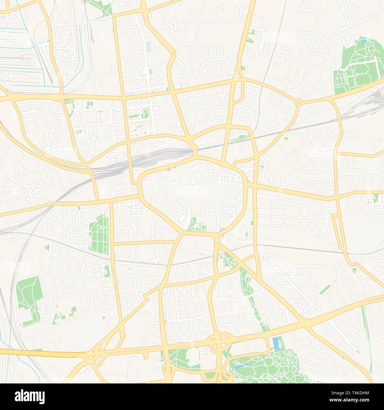 North and main street Stock Vector Images - Alamy