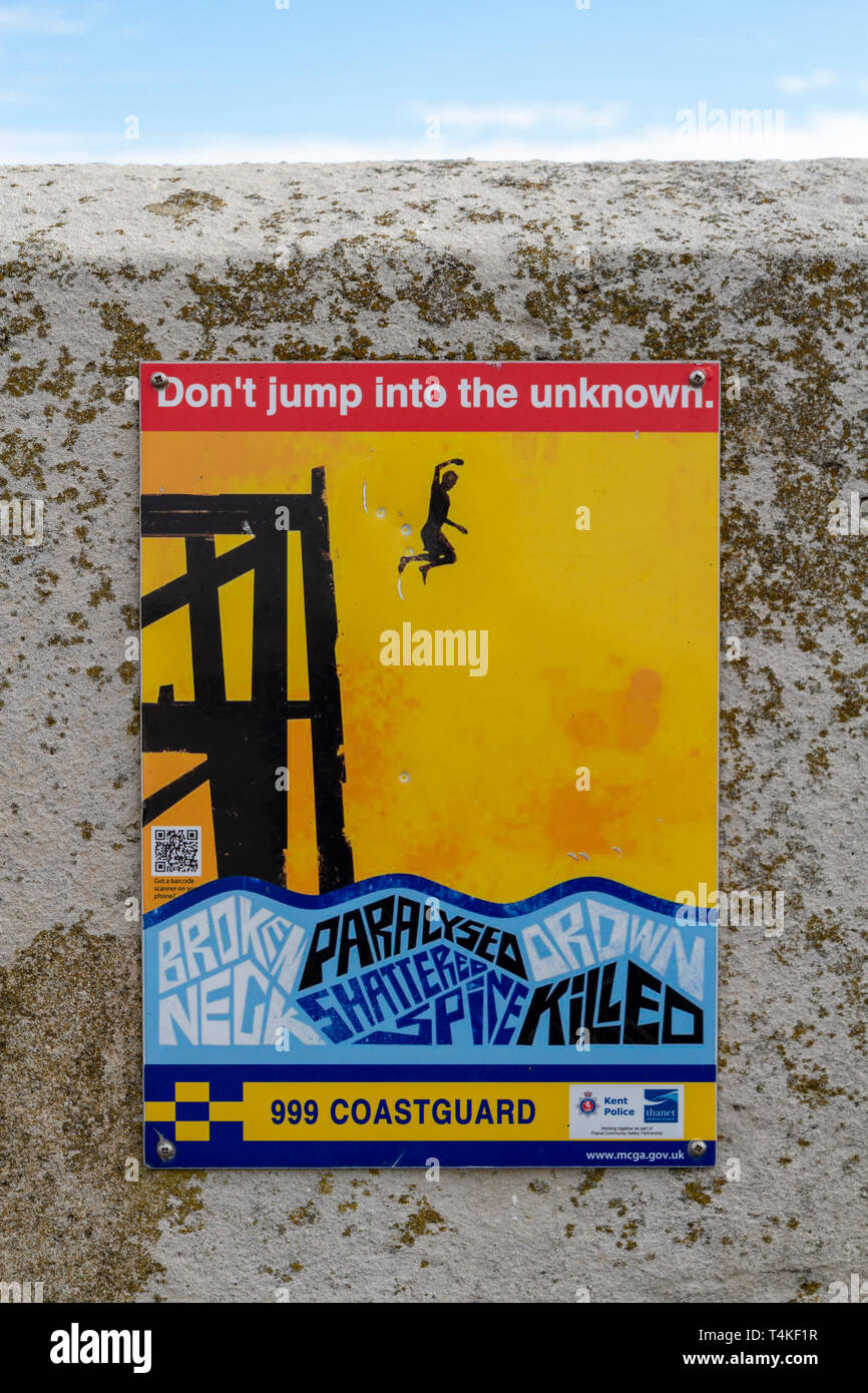 Dont jump into the unknown hi-res stock photography and images - Alamy