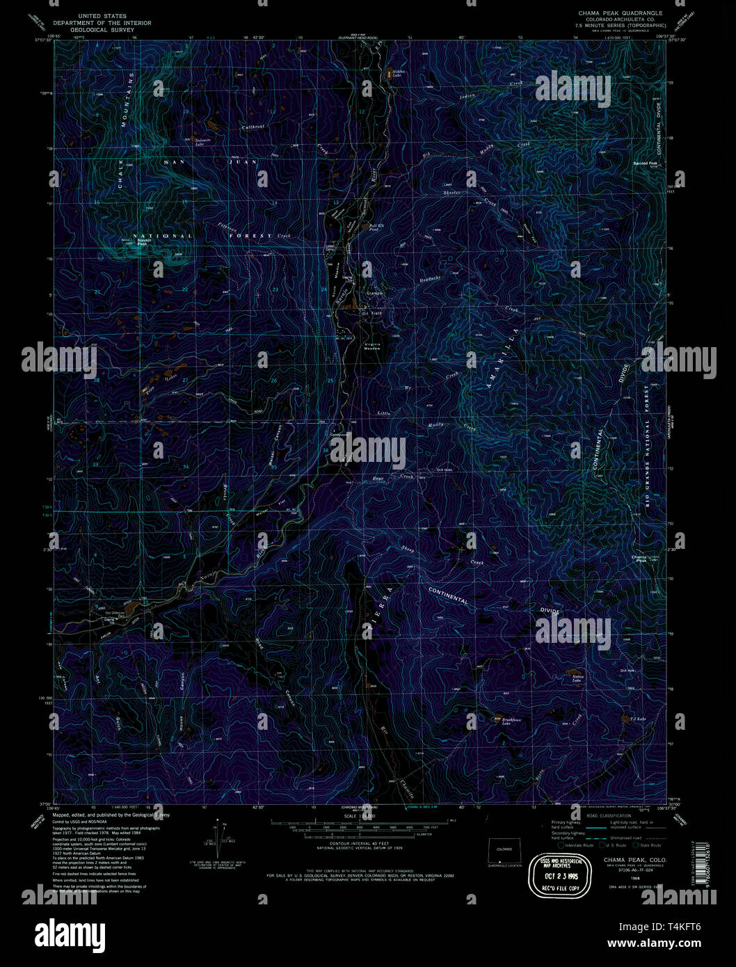 Map of chama hi-res stock photography and images - Alamy