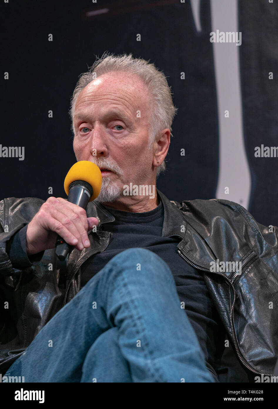 DORTMUND, GERMANY - April 13th 2018: Tobin Bell (*1942, American actor ...