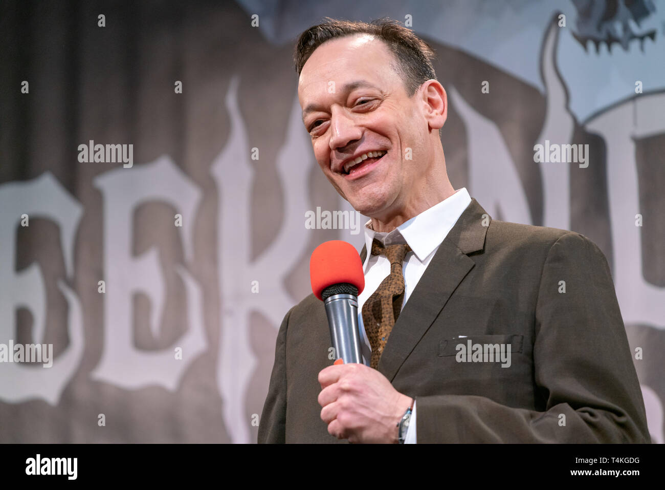 DORTMUND, GERMANY - April 13th 2018: Ted Raimi (*1965, American actor ...