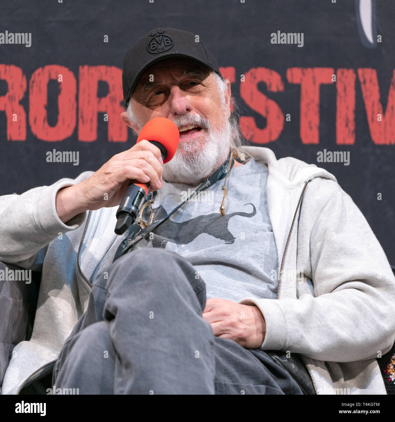 DORTMUND, GERMANY - April 14th 2018: Nick Castle (*1947, American film ...