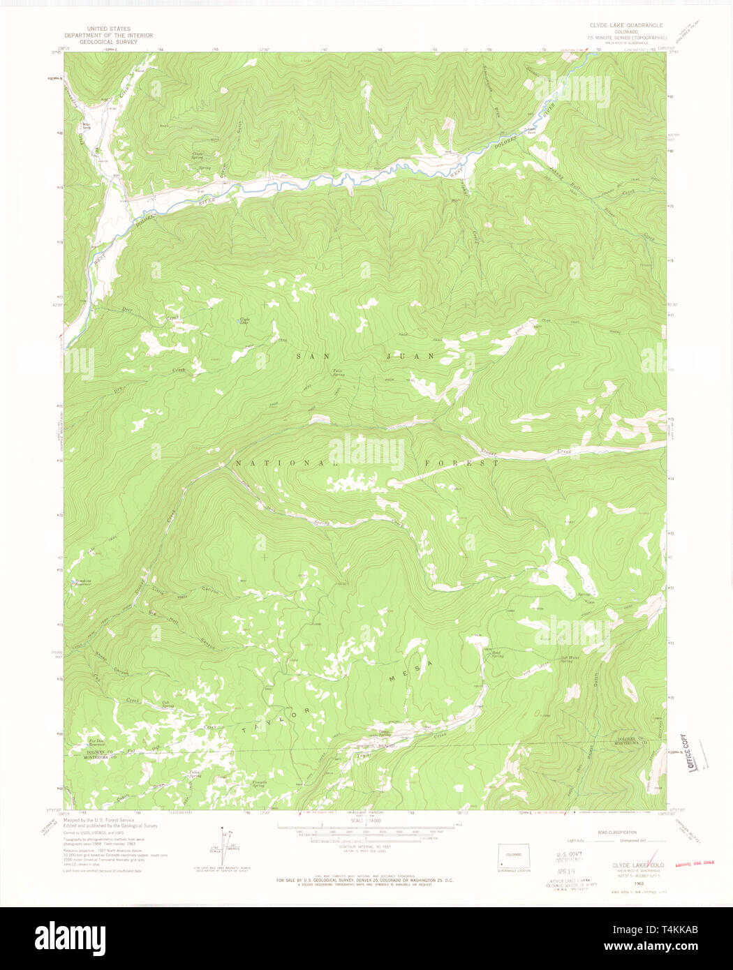 Map of clyde Cut Out Stock Images & Pictures - Alamy