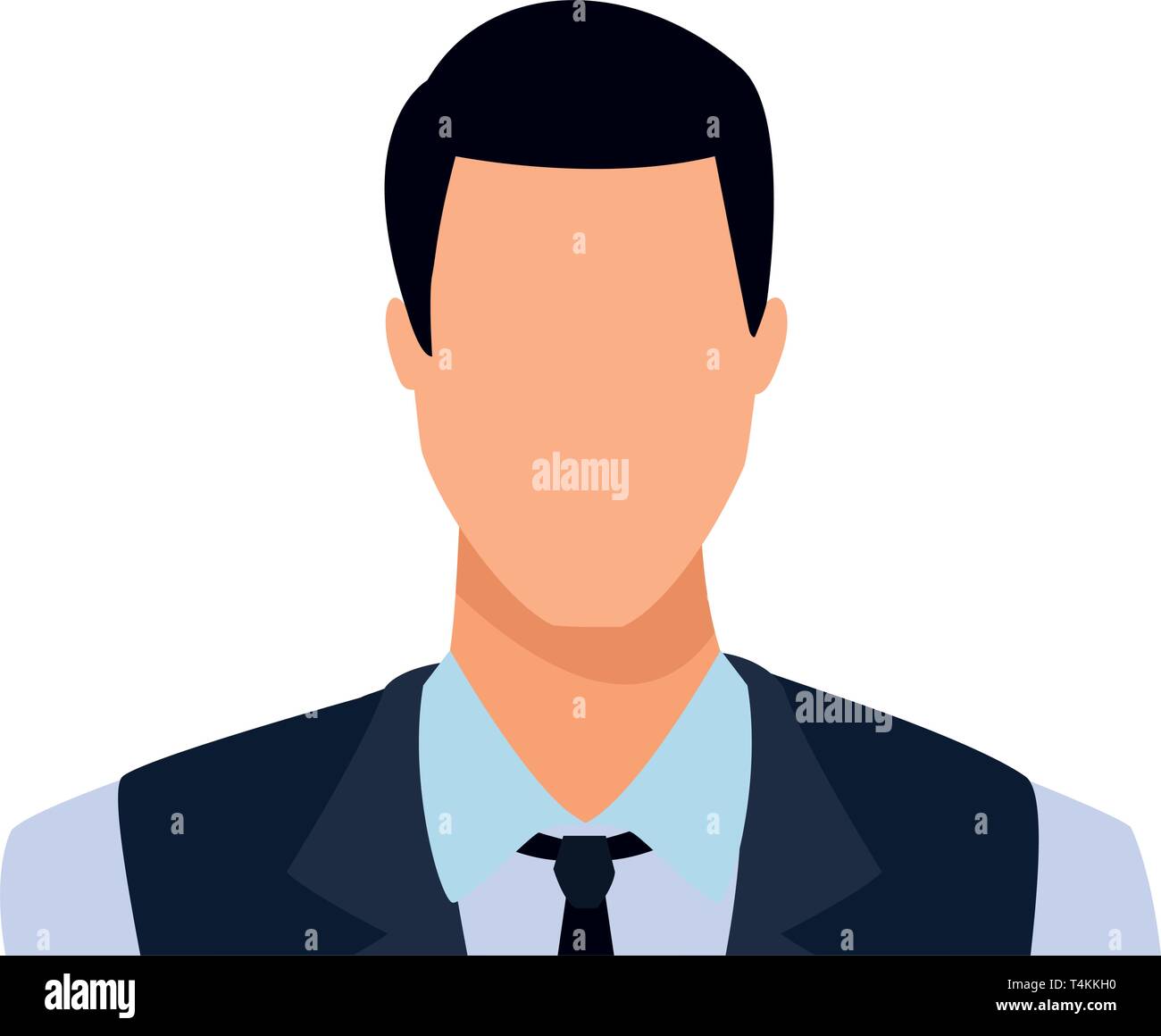 elegant man portrait Stock Vector Image & Art - Alamy