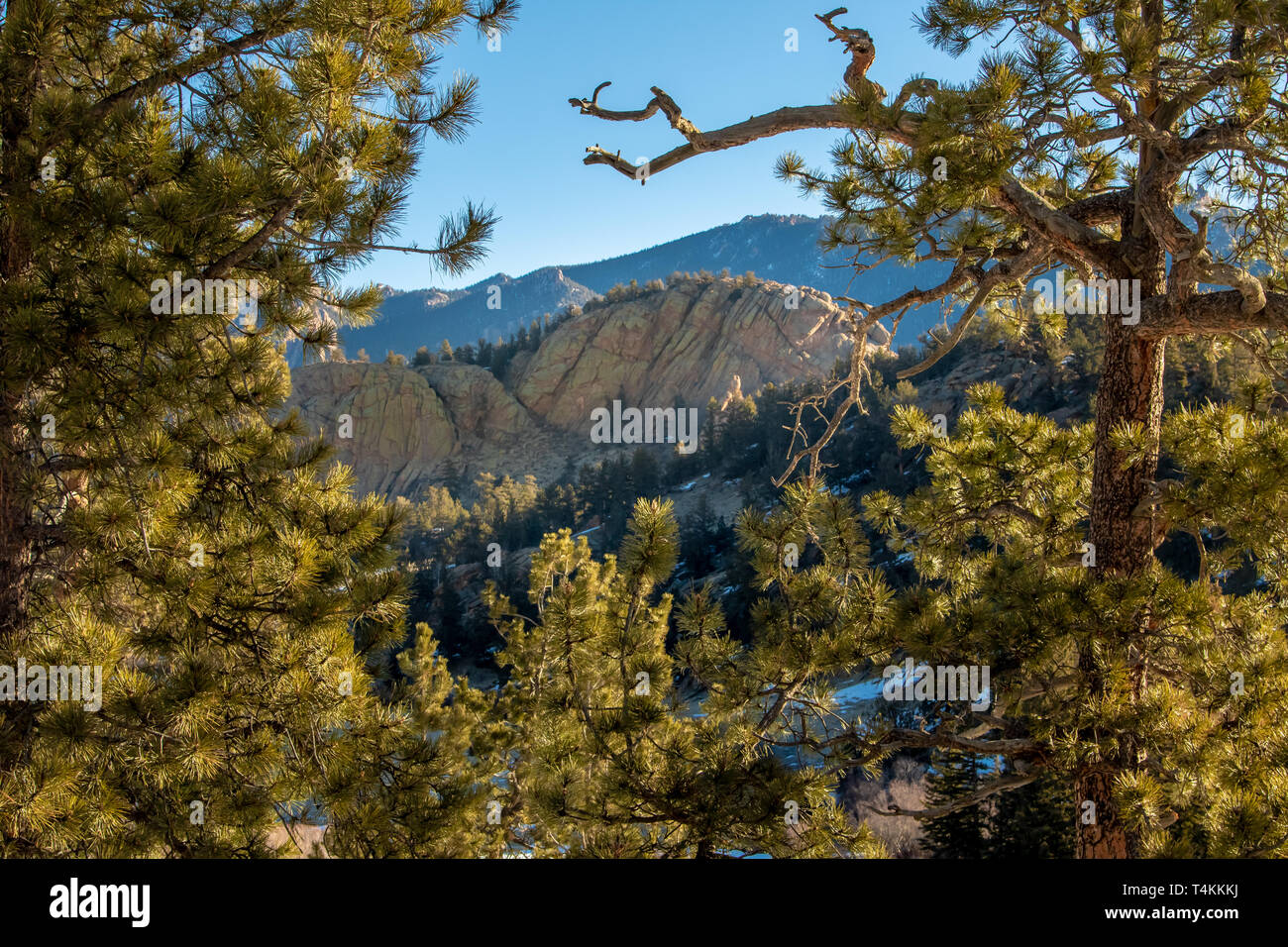 Ranch in the china Wall area of the Tarryall road near Lake George ...