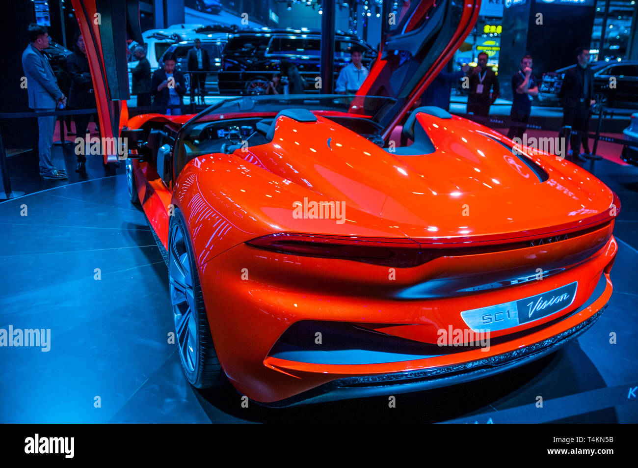 The Karma Vision concept unveiled at the 2019 Shanghai Auto Show Stock ...