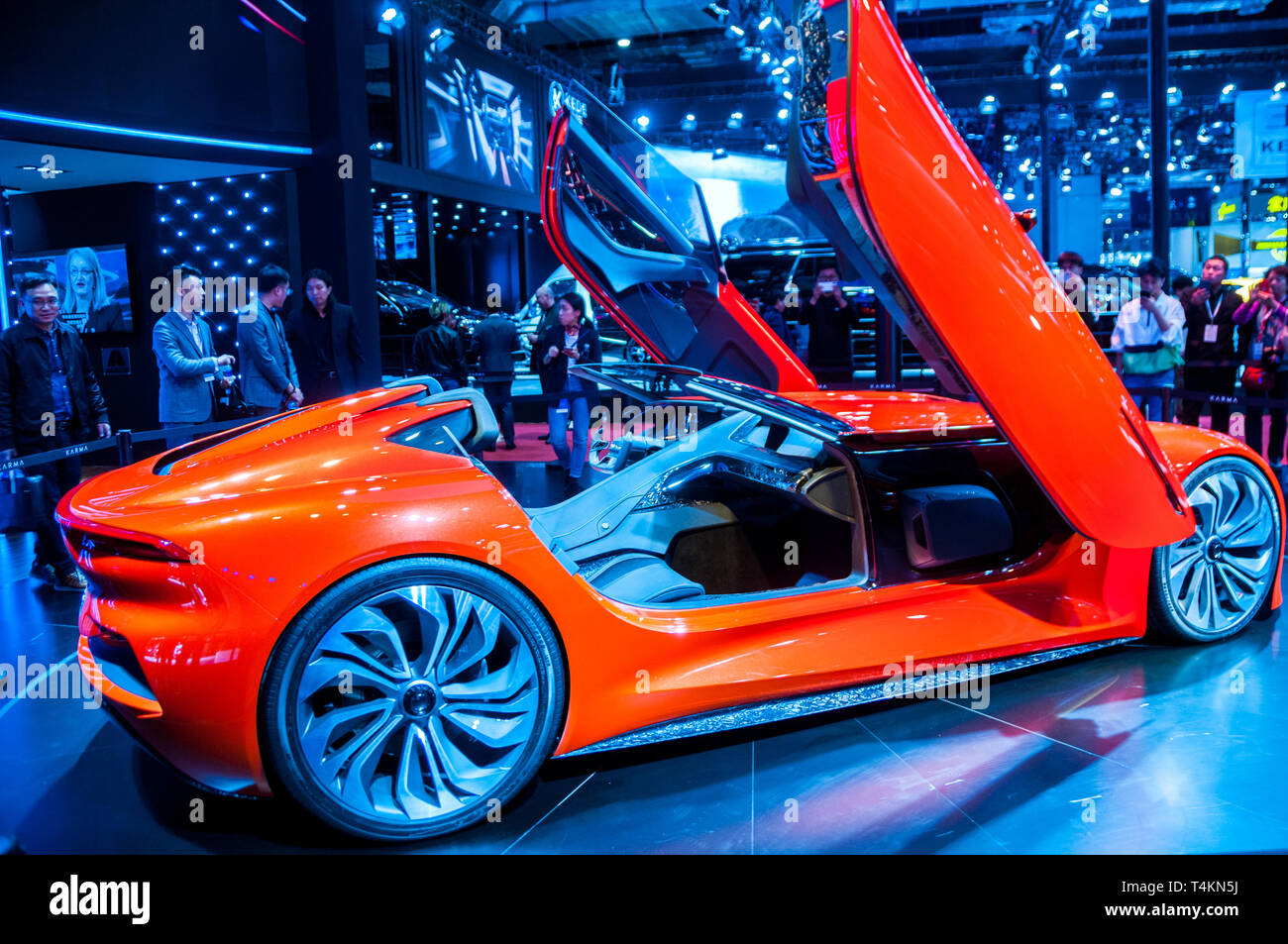 The Karma Vision concept unveiled at the 2019 Shanghai Auto Show Stock ...