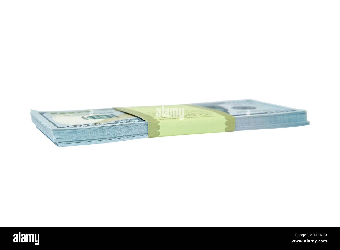 dollars isolated white Stock Photo - Alamy