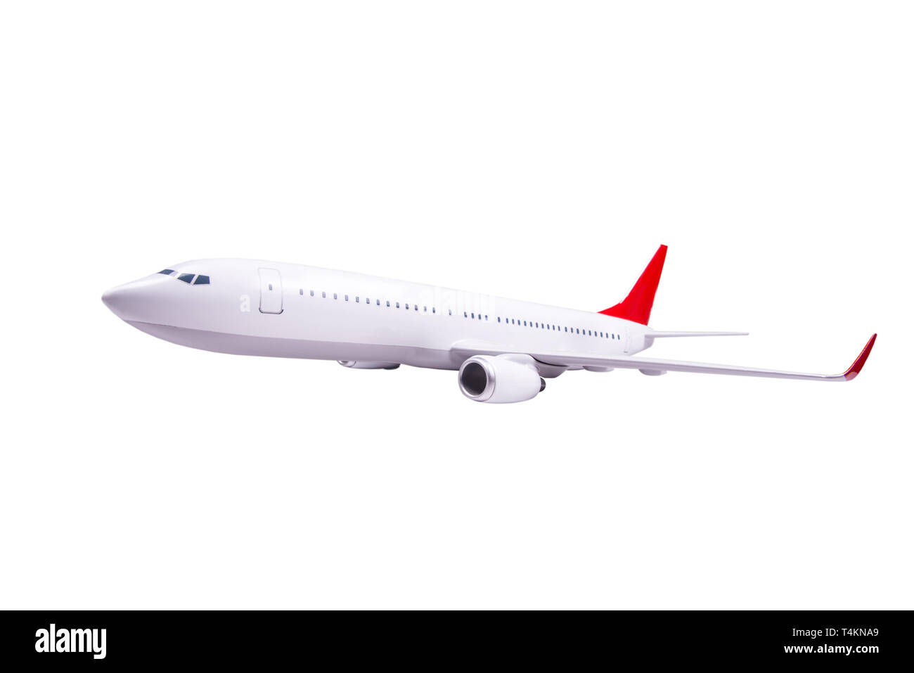 Modern white passenger jet hi-res stock photography and images - Alamy